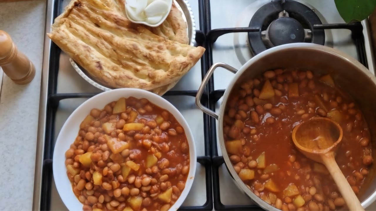 A quick and great meal with beans bean feed - YouTube