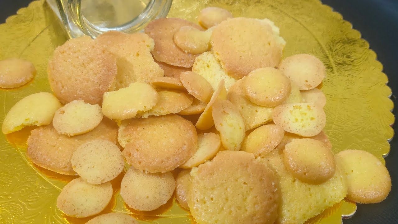 Egg Drops!Coin Biscuts!Crispy&Crunchi biscuit - YouTube