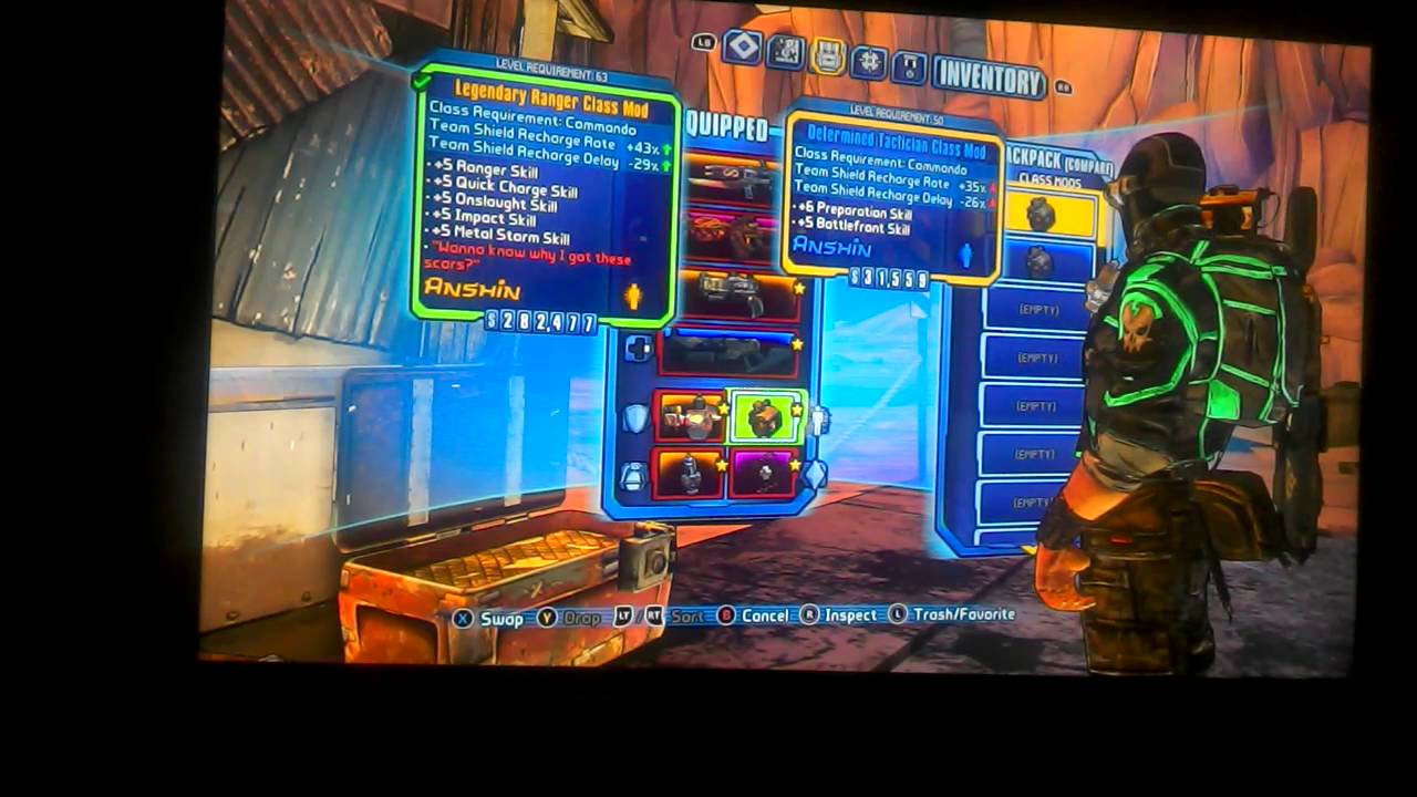 Borderlands 2 weapon showcase #4 the bonus package - YouTube