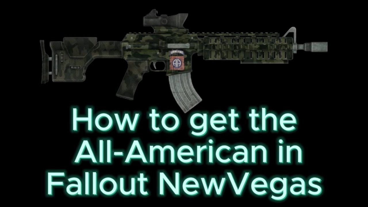 Fallout New Vegas: How to Get All American - YouTube