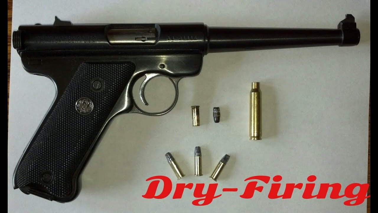 A SAFE WAY TO DRY-FIRE YOUR 22LRS. - YouTube