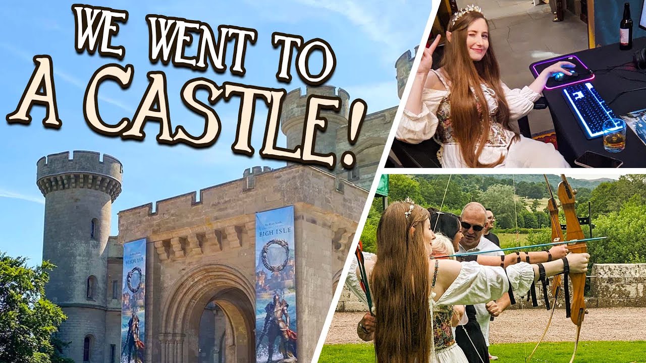 Elder Scrolls Online: High Isle Event at Eastnor Castle - YouTube