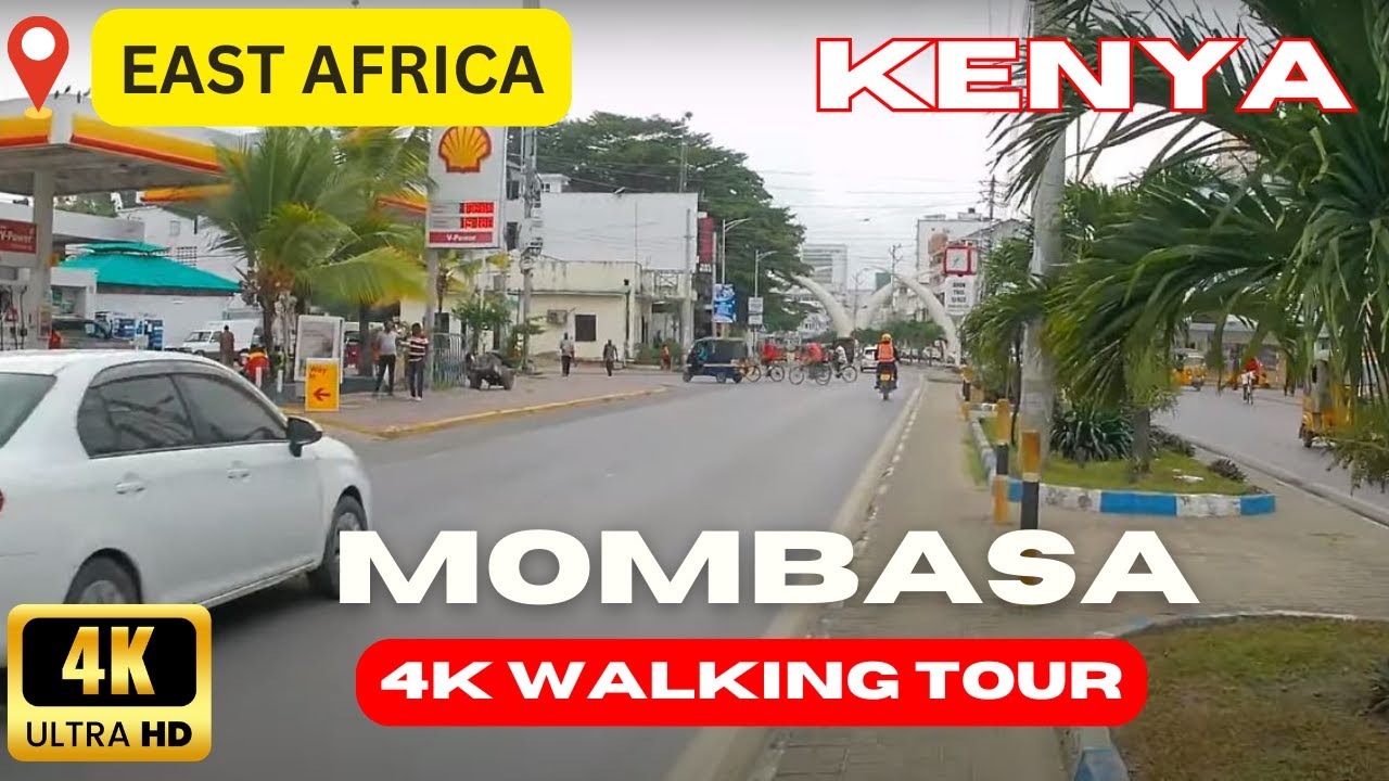 [4K] Step into the Enchanting Tapestry of Mombasa's Local Day in the ...