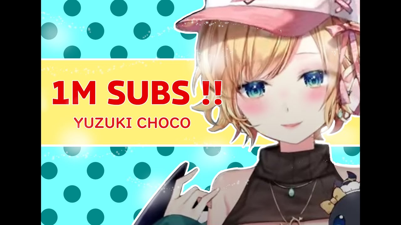 Choco-Sensei achieves 1M subs!【Hololive／Yuzuki Choco／Eng sub】 - YouTube