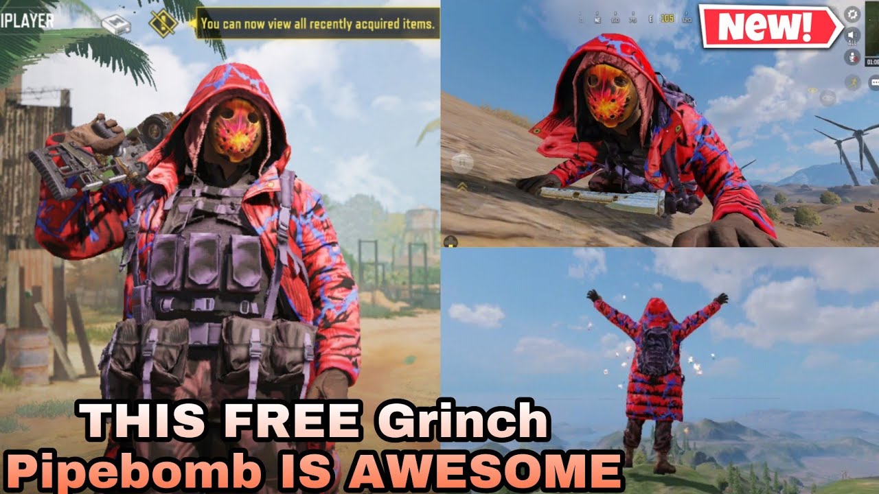 I Unlock The New S10/11 BR Ranked REWARD (Grinch Pipebomb) In Call Of ...