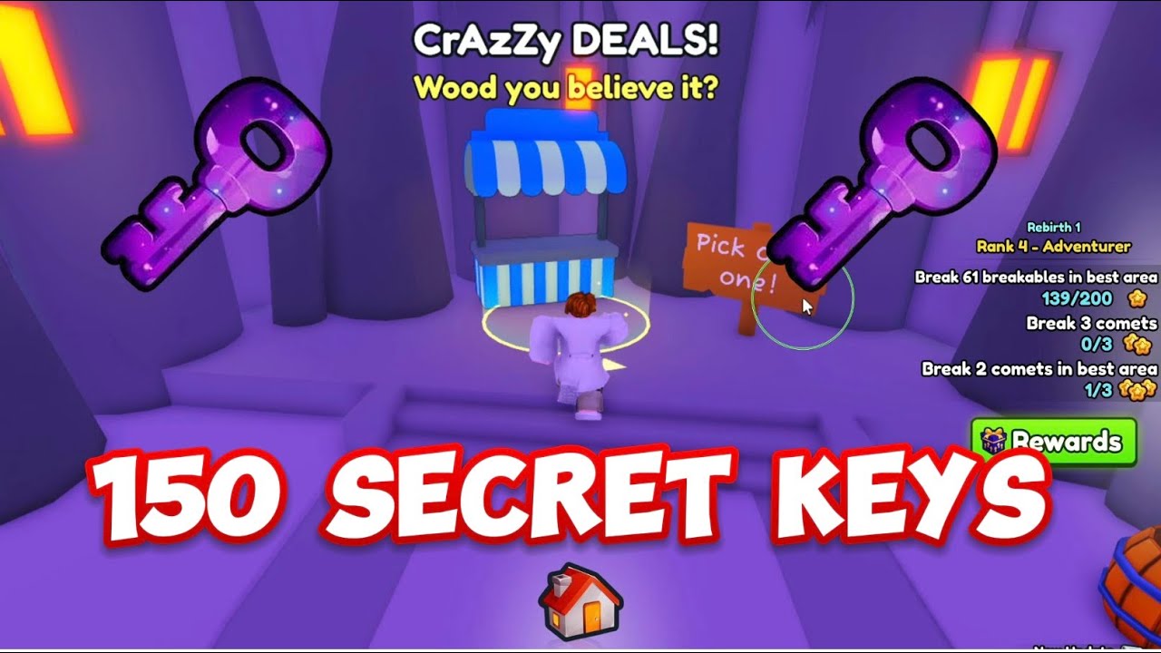 OPENING 146 SECRET KEYS!!! Pet Simulator 99 ROBLOX - YouTube