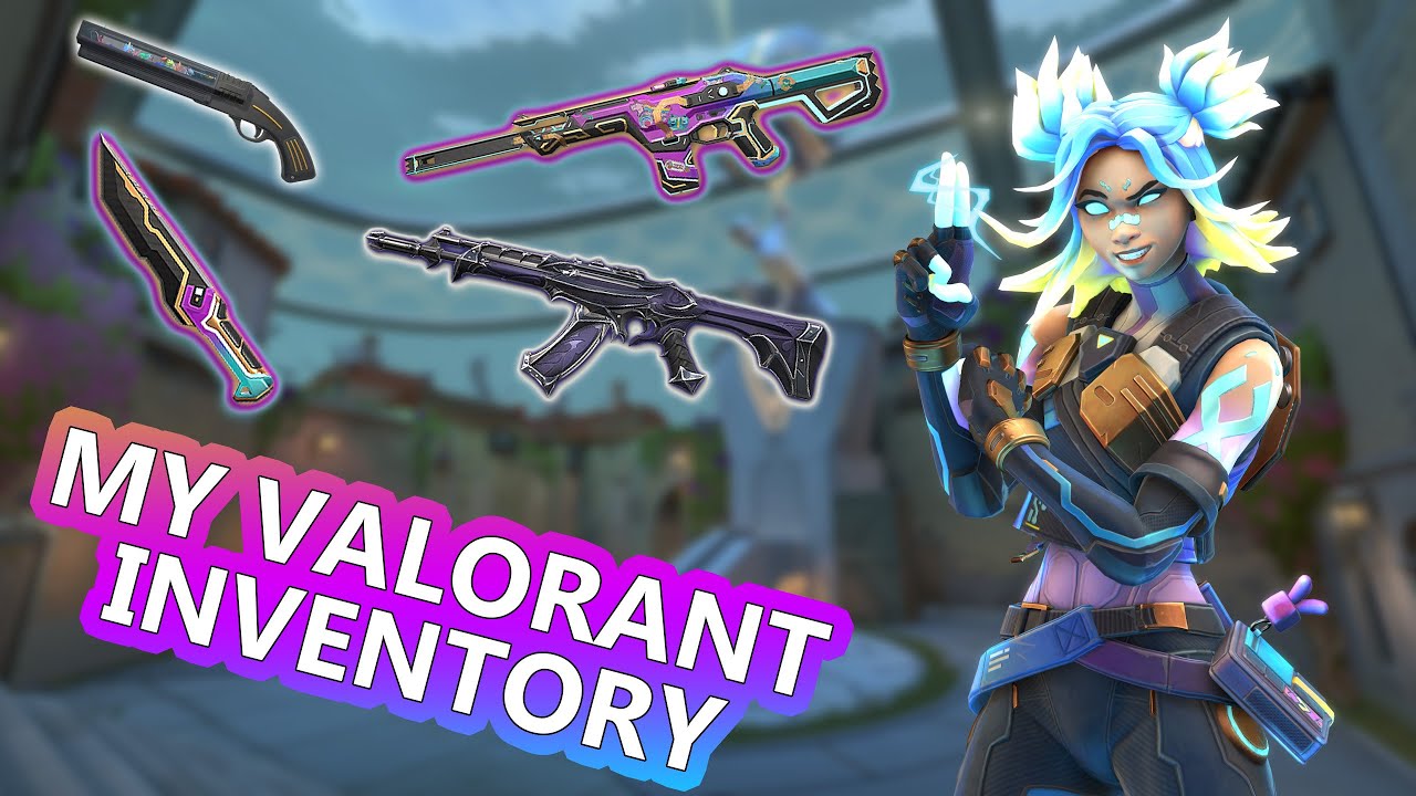WHATS MY VALORANT INVENTORY - Jan 2023 - YouTube