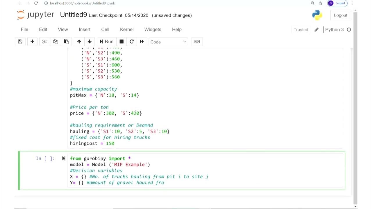 Lecture 31: Mixed Integer Programming - YouTube