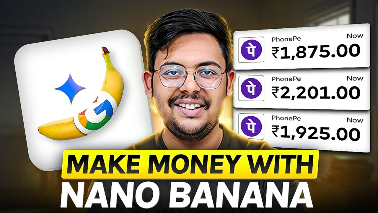 5 Ways To Make Money Online With Nano Banana | Nano Banana Tutorial ...