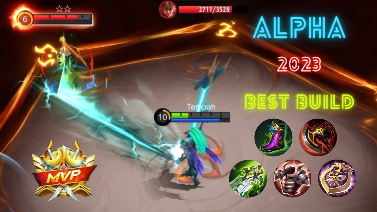 New Buffed Alpha / Attack Speed Meta Build - MOBILE LEGENDS - YouTube