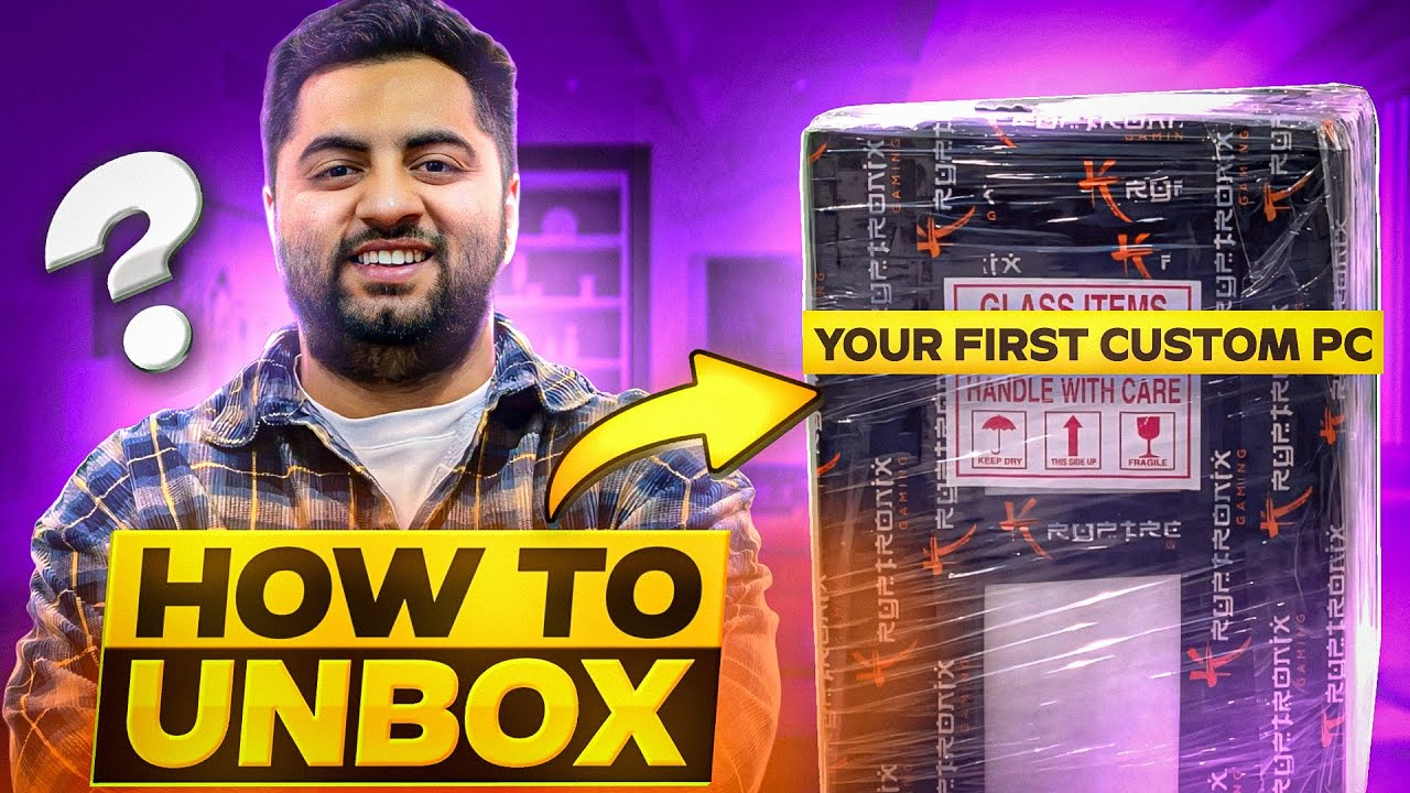 How to Unbox your Custom Gaming PC Build Ft.@kryptronixgaming - YouTube
