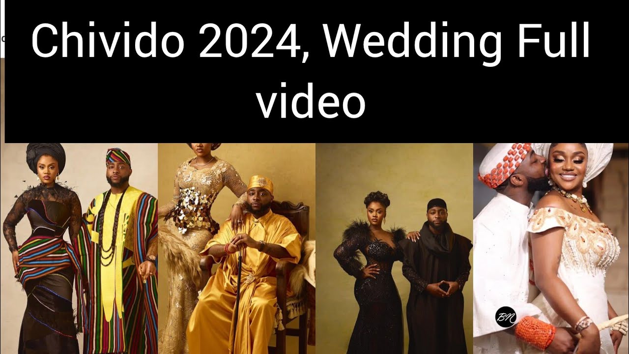 FULL video Davido and chioma traditional wedding VIDEO, Big wedding ...
