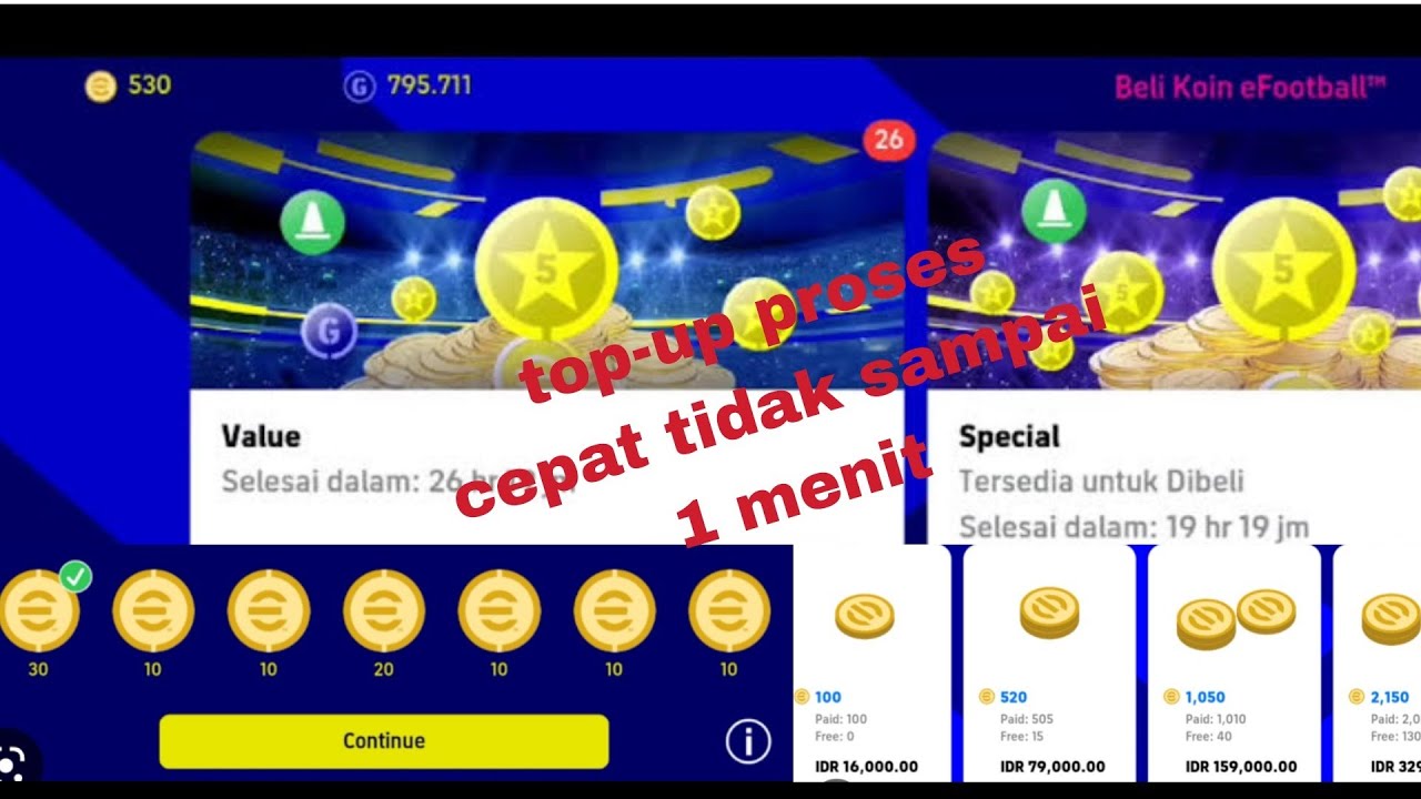 Tutorial Top up Koin E footballmobile dengan Aplikasi Dana - YouTube