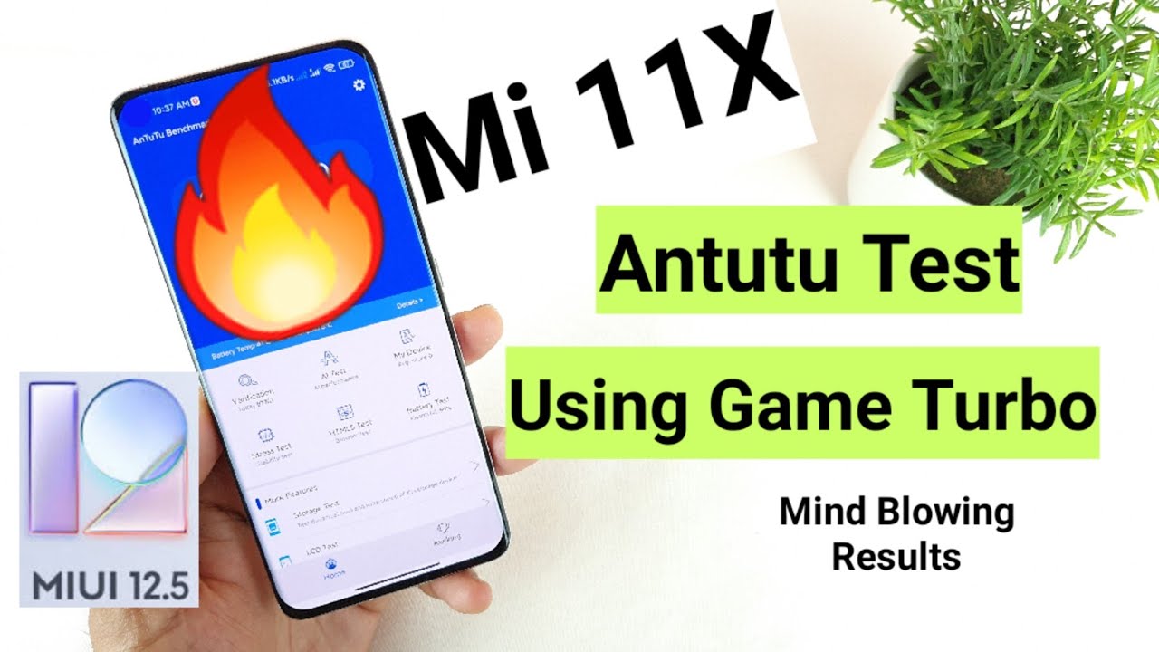 Mi 11X Antutu test using Game Turbo Shocking results Huge improvement ...