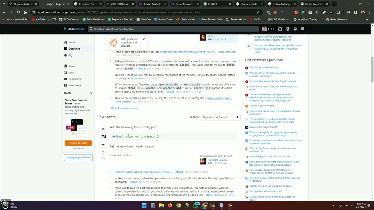 HowTo Fix Unable To Connect To Filesystem Database One Click - YouTube