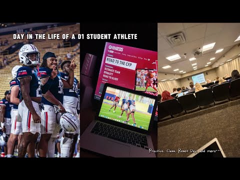 Day In The Life As a D1 Student Athlete | University South Alabama ...