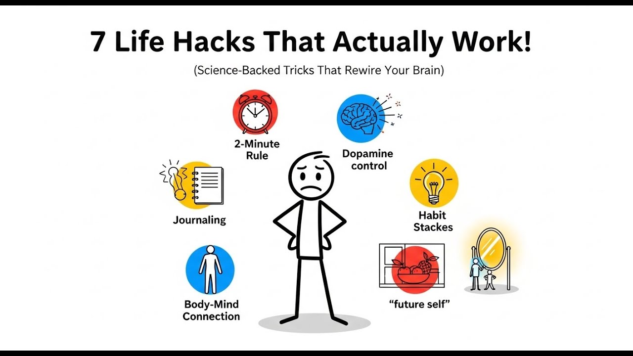 7 Science-Backed Life Hacks| That Actually Change Your Life - YouTube