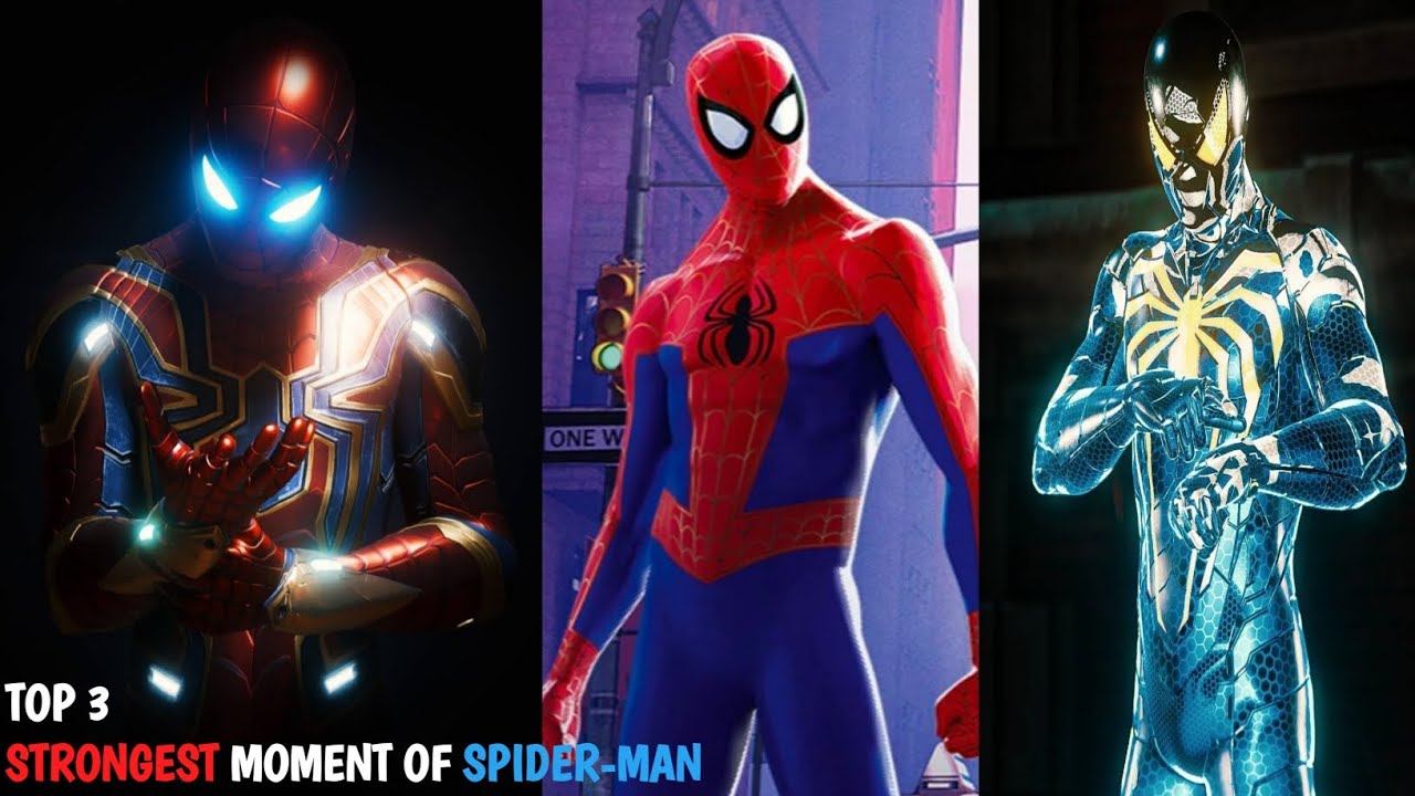 TOP 3 STRONGEST MOMENTS OF SPIDER-MAN 🤯😱 || THE EXPLAINED SPOTTER - YouTube