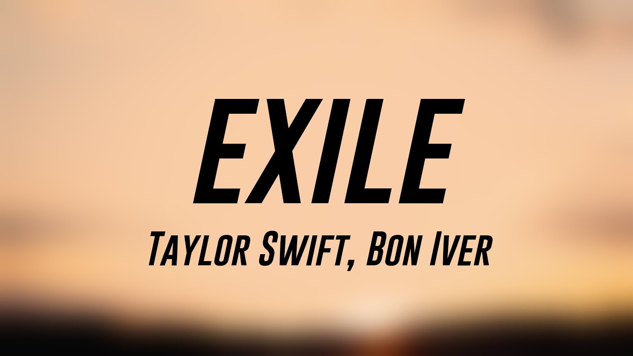exile - Taylor Swift, Bon Iver (Lyrics Video) 🦗 - YouTube