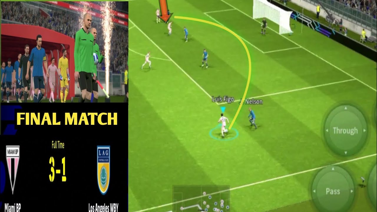 efootball2024 Miami BP vs Los Angeles WBY 3-1 full time - YouTube