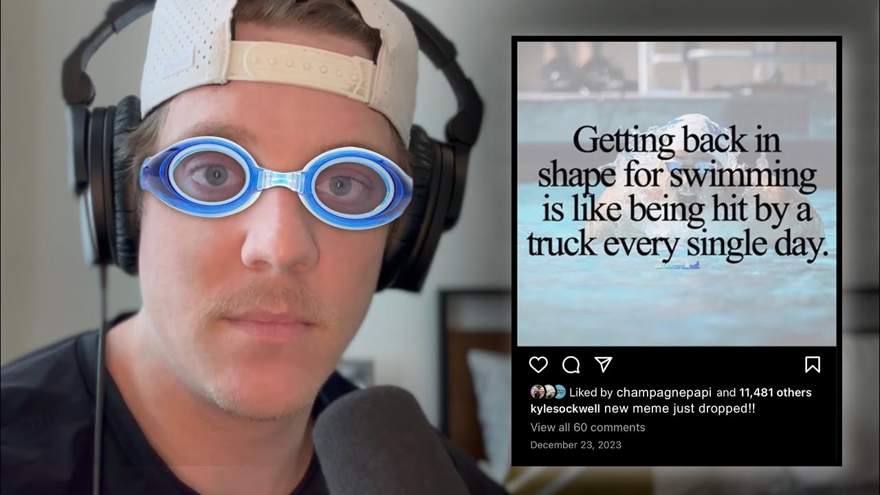 I reviewed popular swimming memes - YouTube