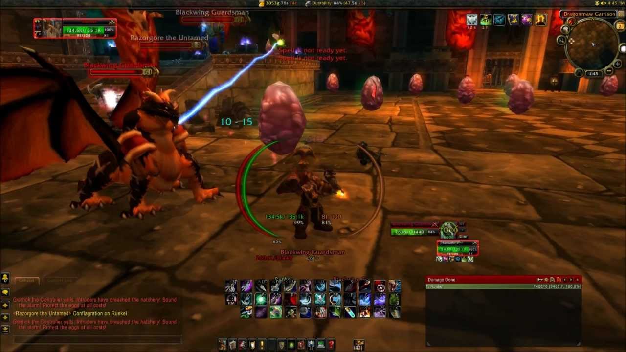 How-To Hunter Solo Razorgore from Blackwing Lair - YouTube