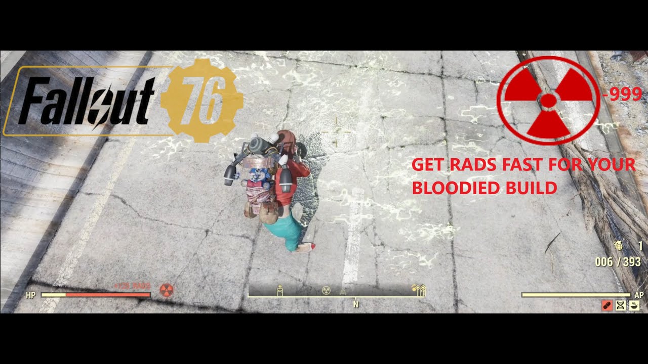 Best way to get radiation for Bloodied build fast. Fallout 76, 2024 ...