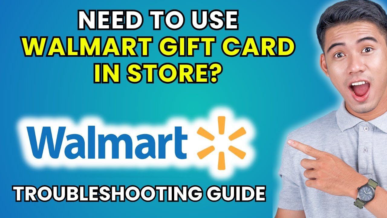 How to Use Walmart Gift Card In Store [2025 Method] - YouTube