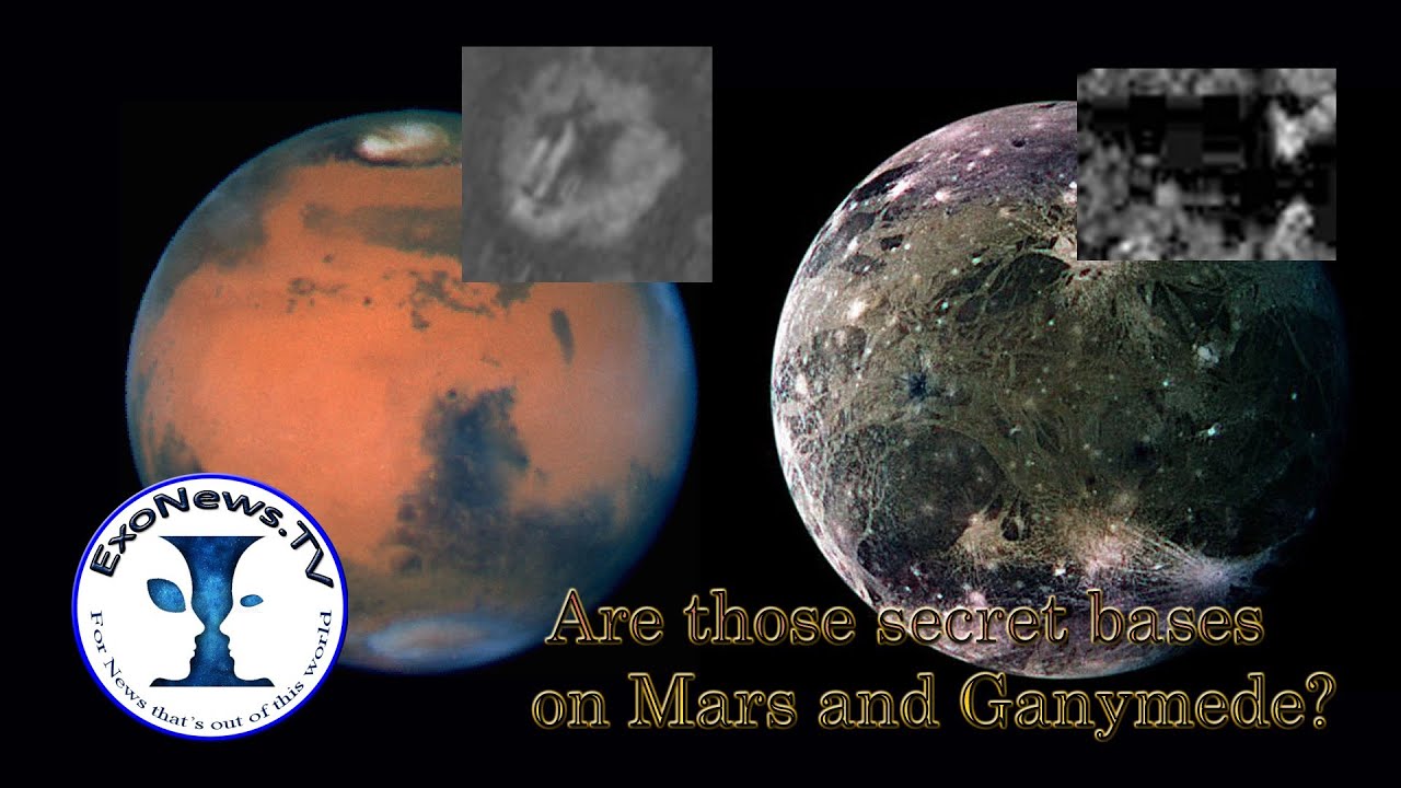 ExoNews -- Are those secret bases on Mars and Ganymede? (S01E10) - YouTube