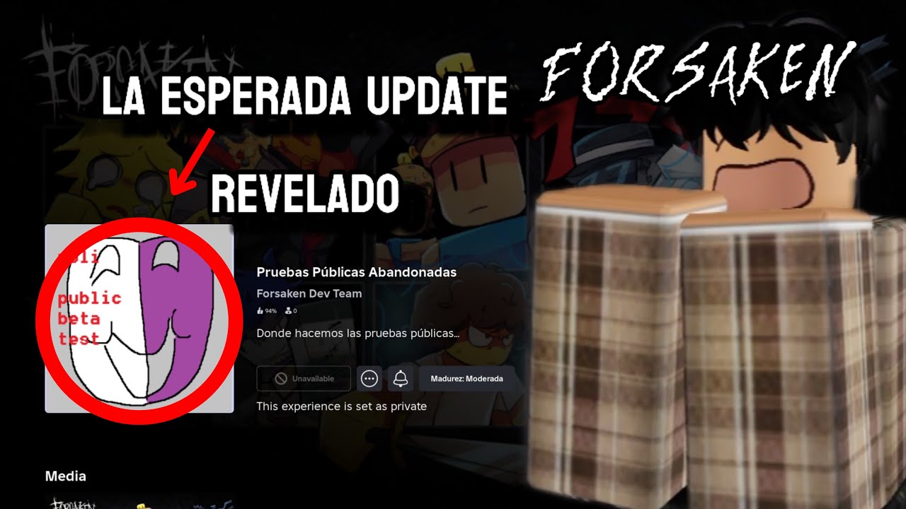 Nos revelan La UPDATE de FORSAKEN y es INCREÍBLE 👀 - YouTube