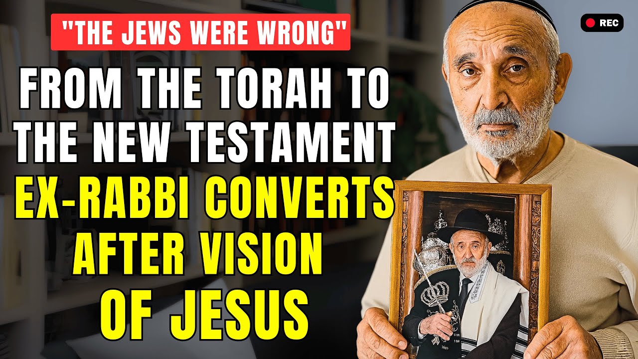 ️ Jewish Rabbi Converts to Christianity After Experience with Jesus ...