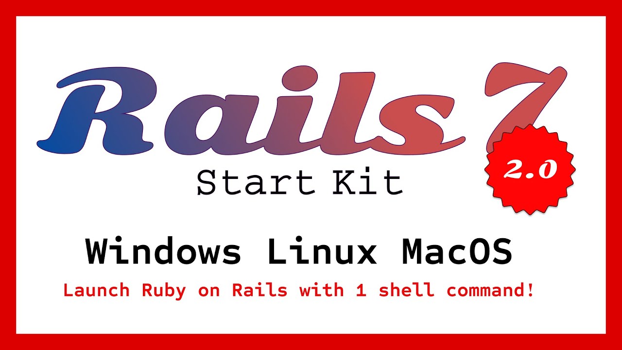 Install Ruby on Rails in 2023 with Rails 7. StartKit. - YouTube
