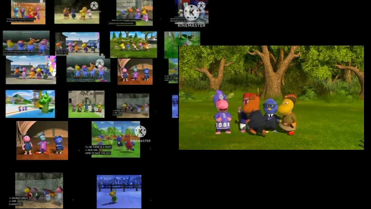 the backyardigans over snack time season 2 and season 4 in cap cut ...