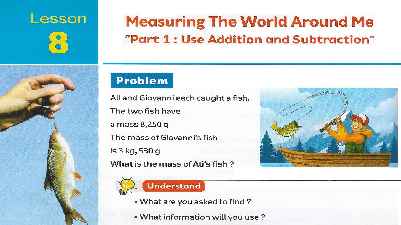 Math \ Primary 4 - 1st term - Unit 3.8- Measuring the world around me ...