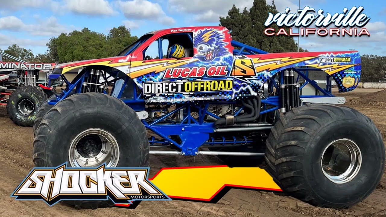 Shocker Monster Truck - Victorville CA - Oct 2022 - YouTube