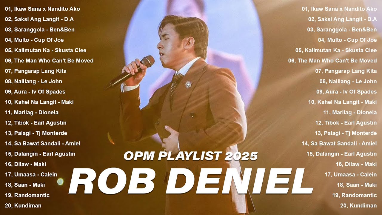 Ikaw Sana x Nandito Ako - Rob Deniel | Best OPM Tagalog Love Songs 💖 OPM Trending 2025 Playlist ...