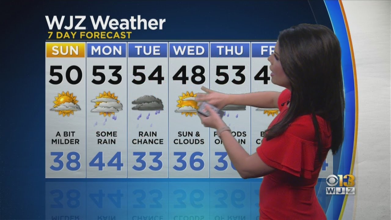 Chelsea Ingram Has A Look At Your Saturday Evening Forecast - YouTube