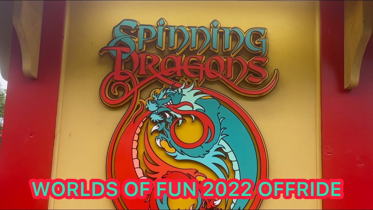 Spinning Dragons Worlds Of Fun 2022 Offride (No Copyright) - YouTube