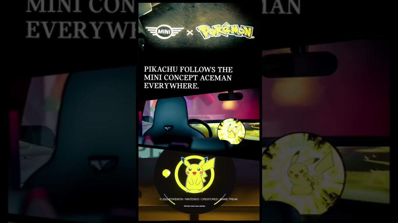 Follow Pikachu and discover the MINI Concept Aceman – our first all ...