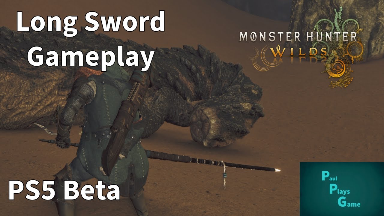 Monster Hunter Wilds BETA ¦¦ Weeb Time ¦¦ Long Sword Gameplay - YouTube