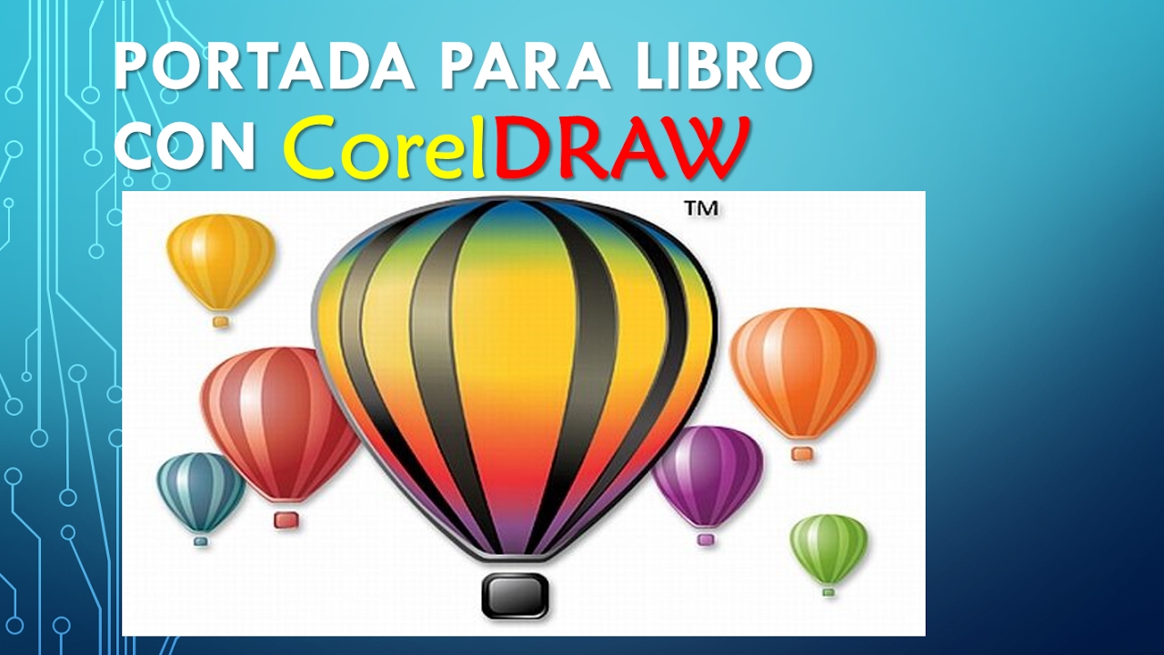 Como hacer portada para libro con Corel Draw - YouTube