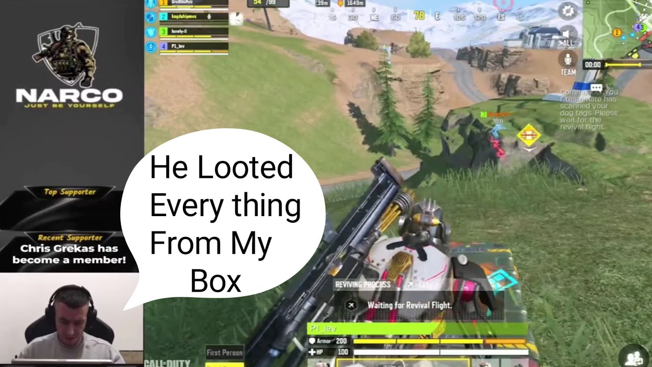 This Potato Random Looted CoD Narcos Loot Box Then This Happen | Season ...