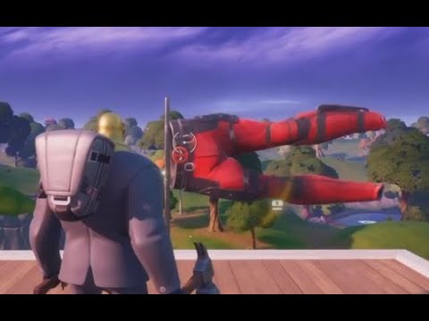 Salute Deadpool's pant-fortnite battle royale(deadpool week 9 challenge)