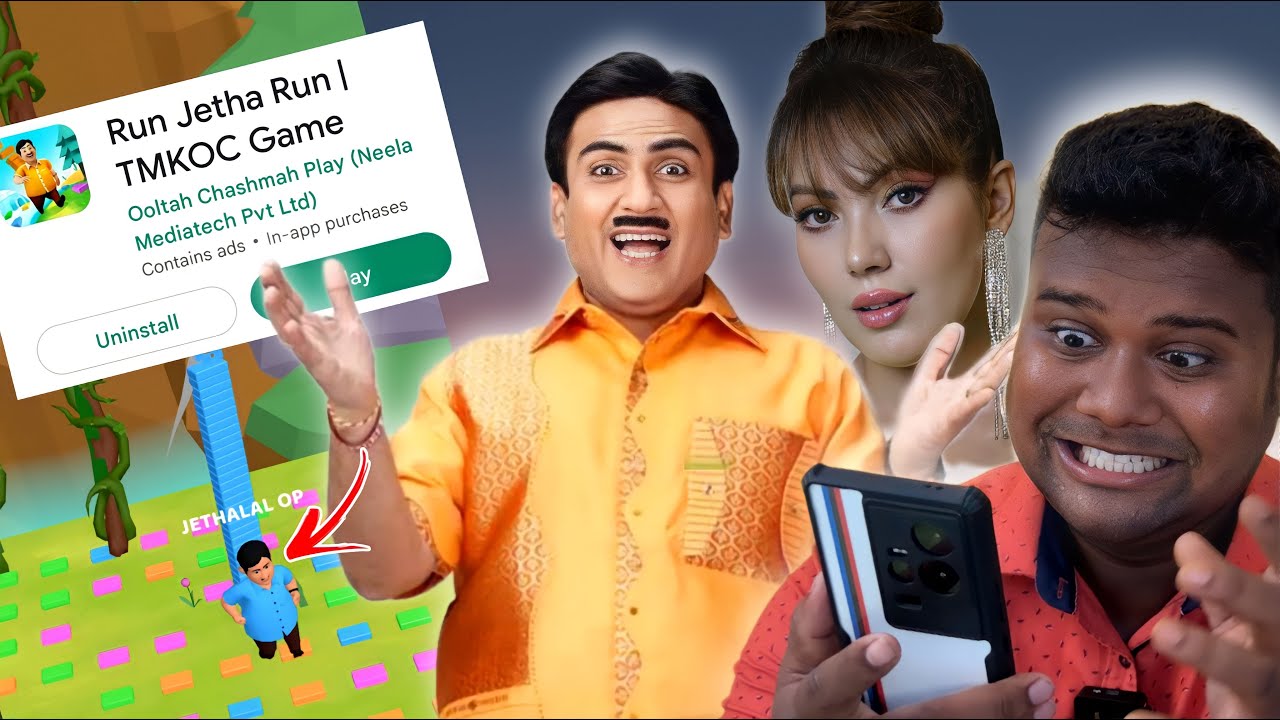 I Tried Official TMKOC Game On Play Store & App Store || TMKOC GAMEPLAY ...