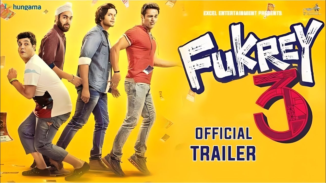Fukrey 3 Official Trailer | Fukrey 3 Release Date - YouTube