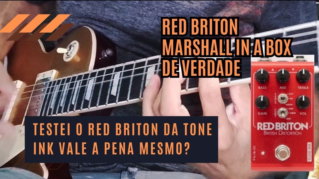 Review do Marshall in a box da Tone Ink, Red Briton - YouTube