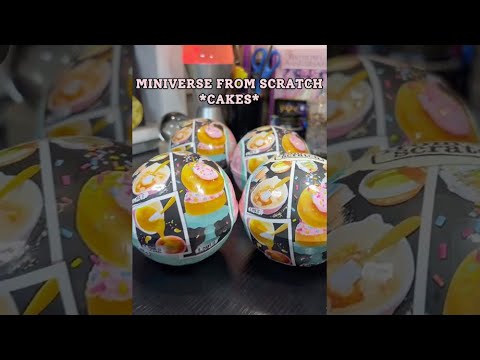 MAKING MINI CAKES (MINIVERSE FROM SCRATCH) - YouTube