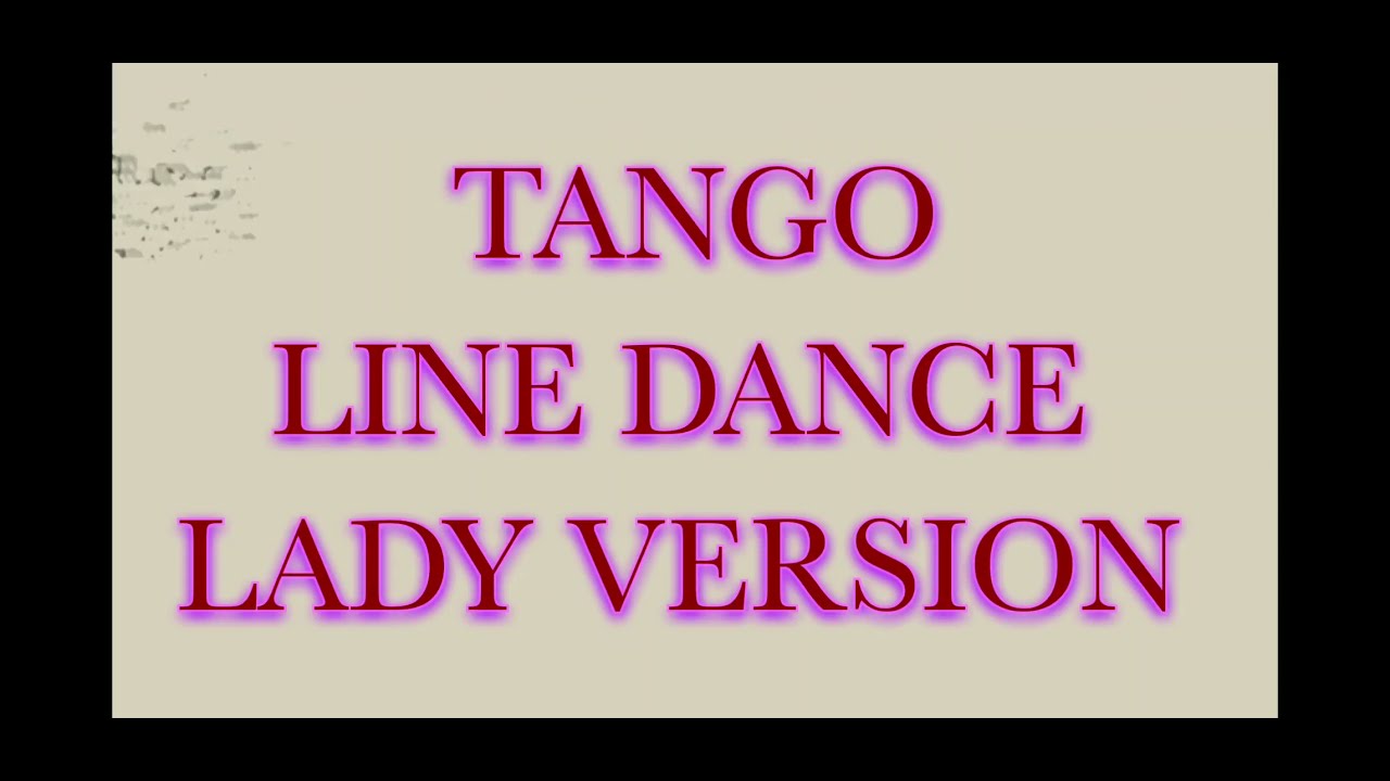 Der Pariser Tango Line Dance (Lady Version) Demo &Count - YouTube