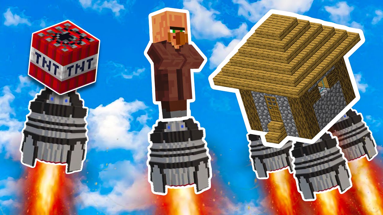 MEGA BOOSTER in MINECRAFT to TEARDOWN - YouTube