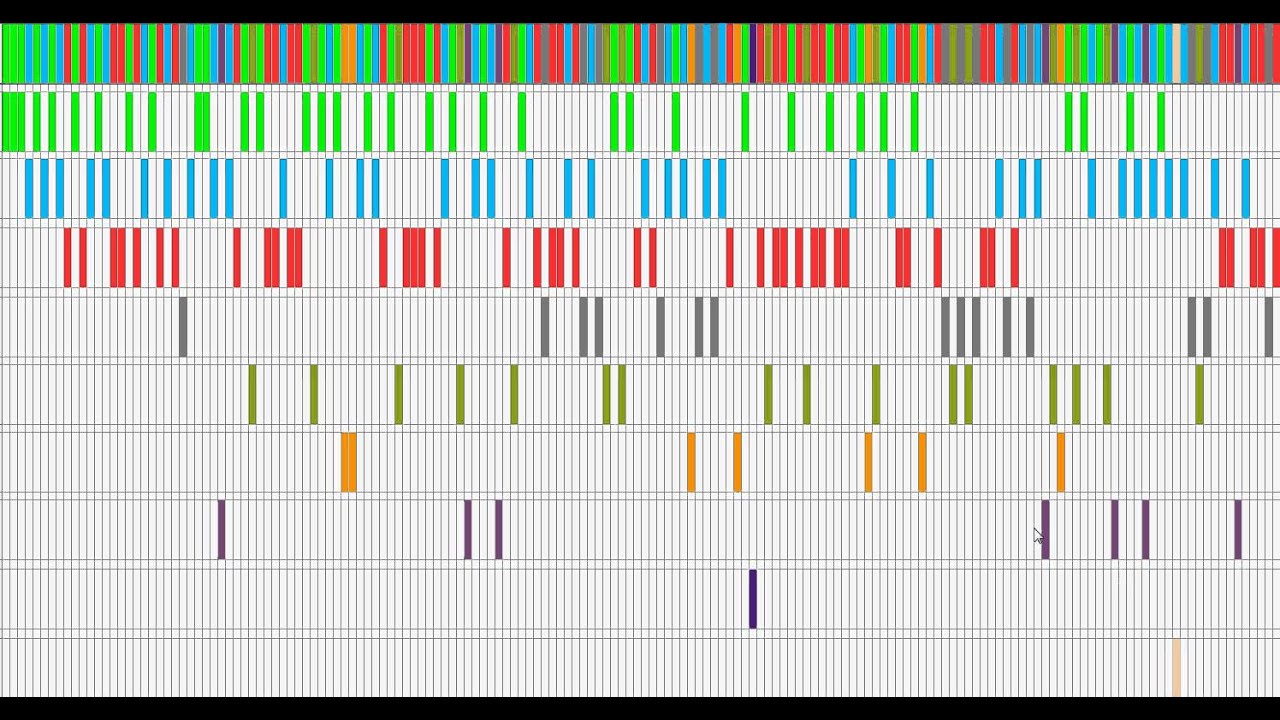 The DNA Sequence Of Prime Number Gaps - YouTube